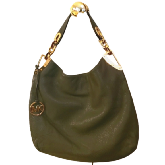 Michael Kors | Bags | Authentic Michael Kors Ines Leather Charcoal Gray ...